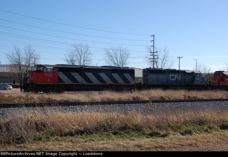 CN 5401 GTW 5942